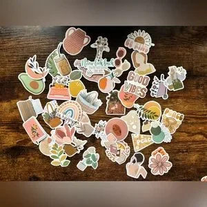 Other | 2 For 1200 Bohopreppycottagecore Mystery Sticker Bundle | Poshmark